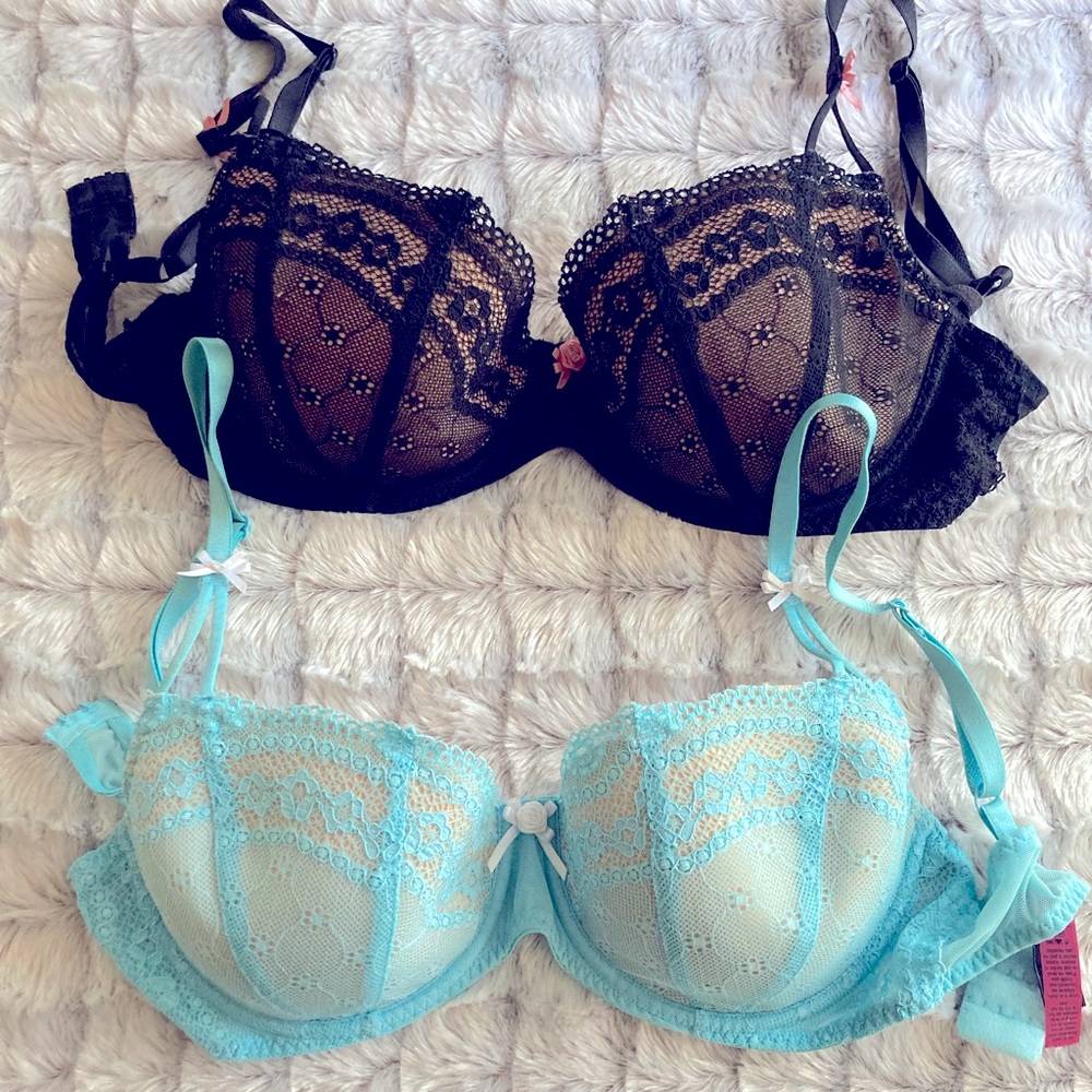 Betsey Johnson Vintage Y2k Bra - Gem